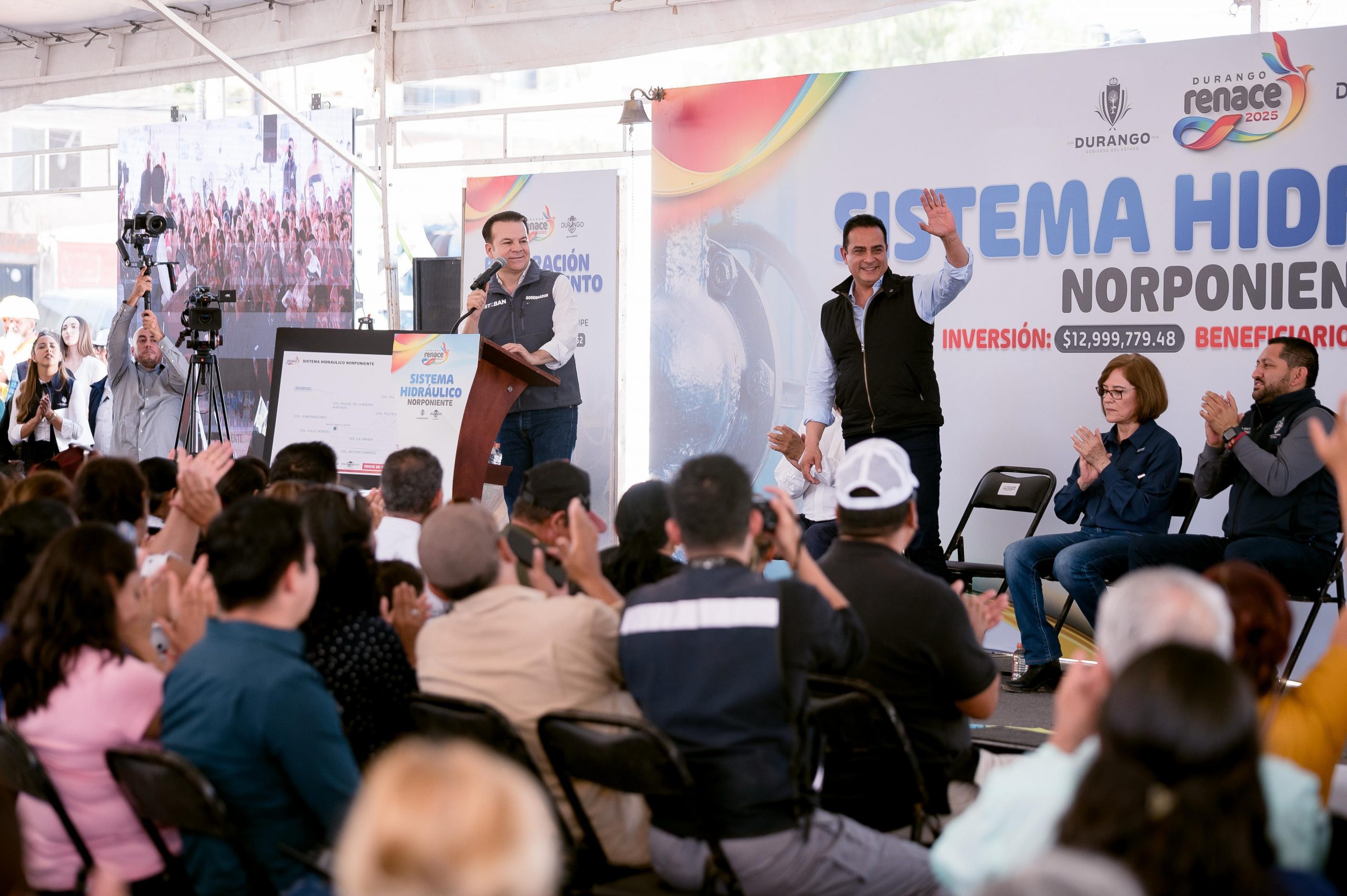 Reconocen vecinos a EVV y TO por obra que garantizará agua en 8 ...